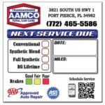 Oil Change Sticker Design Examples – Autovicity