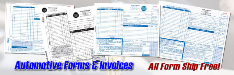 Automotive Forms & Invoices – Autovicity