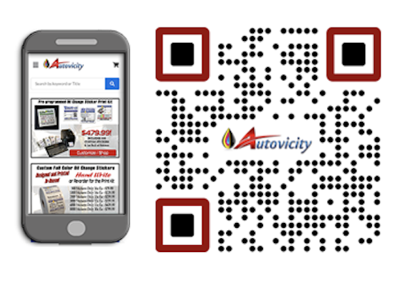 Oil Change Desktop Printer | Pre-programmed | Includes 500 2″ x 2 ...